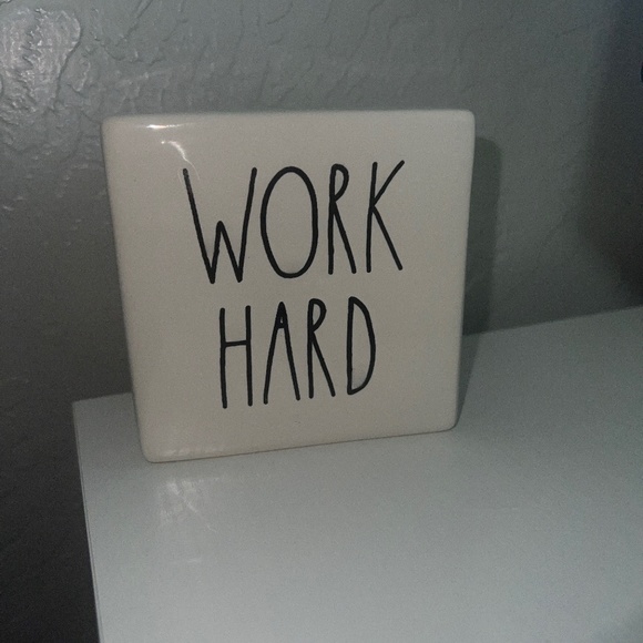 Rae Dunn | Office | Rae Dunn Work Hard Be Brave Office Decor | Poshmark